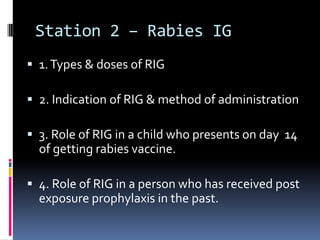 OSCE on Rabies.. Dr.Padmesh | PPTX | Infectious Diseases | Diseases and ...