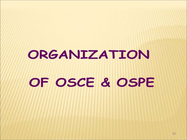 OSCE & OSPE Final presentation.ppt teaching evaluation | PPT | Digestive Disorders | Diseases ...