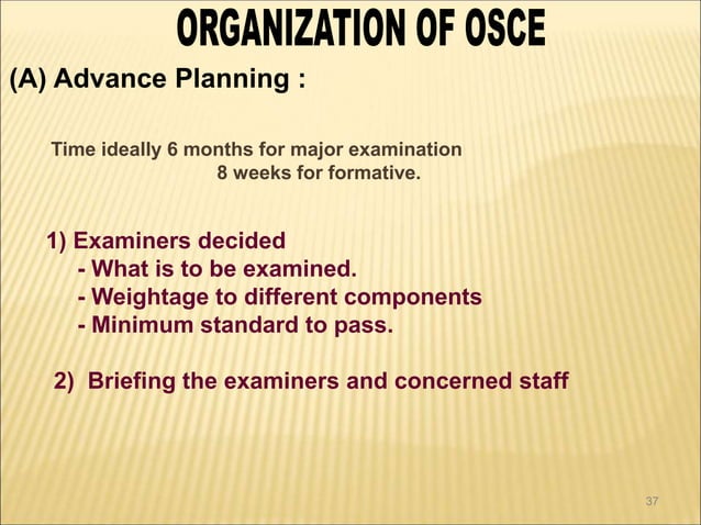 OSCE & OSPE Final presentation.ppt teaching evaluation | PPT ...