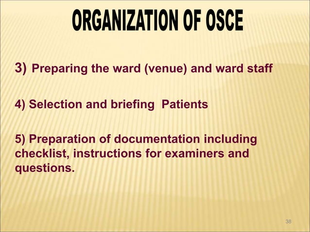 OSCE & OSPE Final presentation.ppt teaching evaluation | PPT | Digestive Disorders | Diseases ...