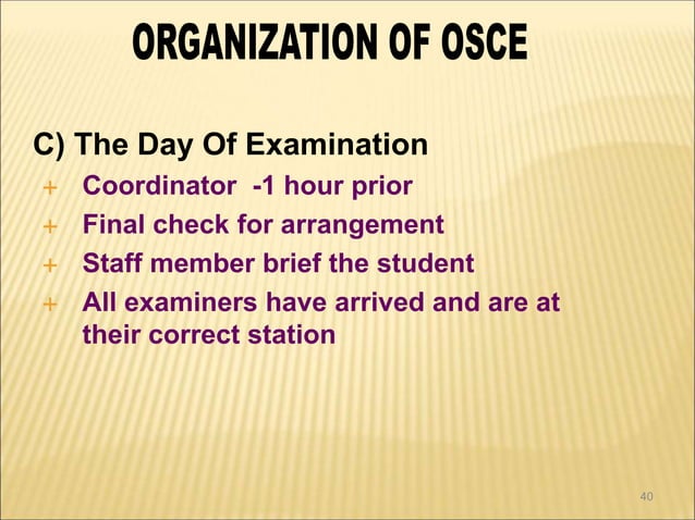 OSCE & OSPE Final presentation.ppt teaching evaluation | PPT | Digestive Disorders | Diseases ...