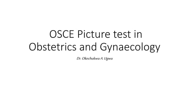 Osce picture in obs and gynae 5 | PPTX | Pregnancy | Reproductive Health