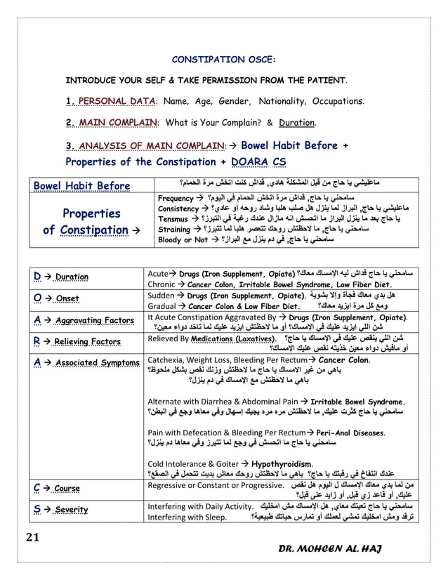 Osce surgery.pdf | Digestive Disorders | Diseases and Conditions