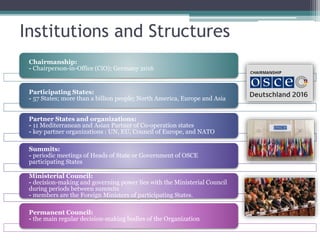 Osce – the organization of security and cooperation | PPTX | Civic ...