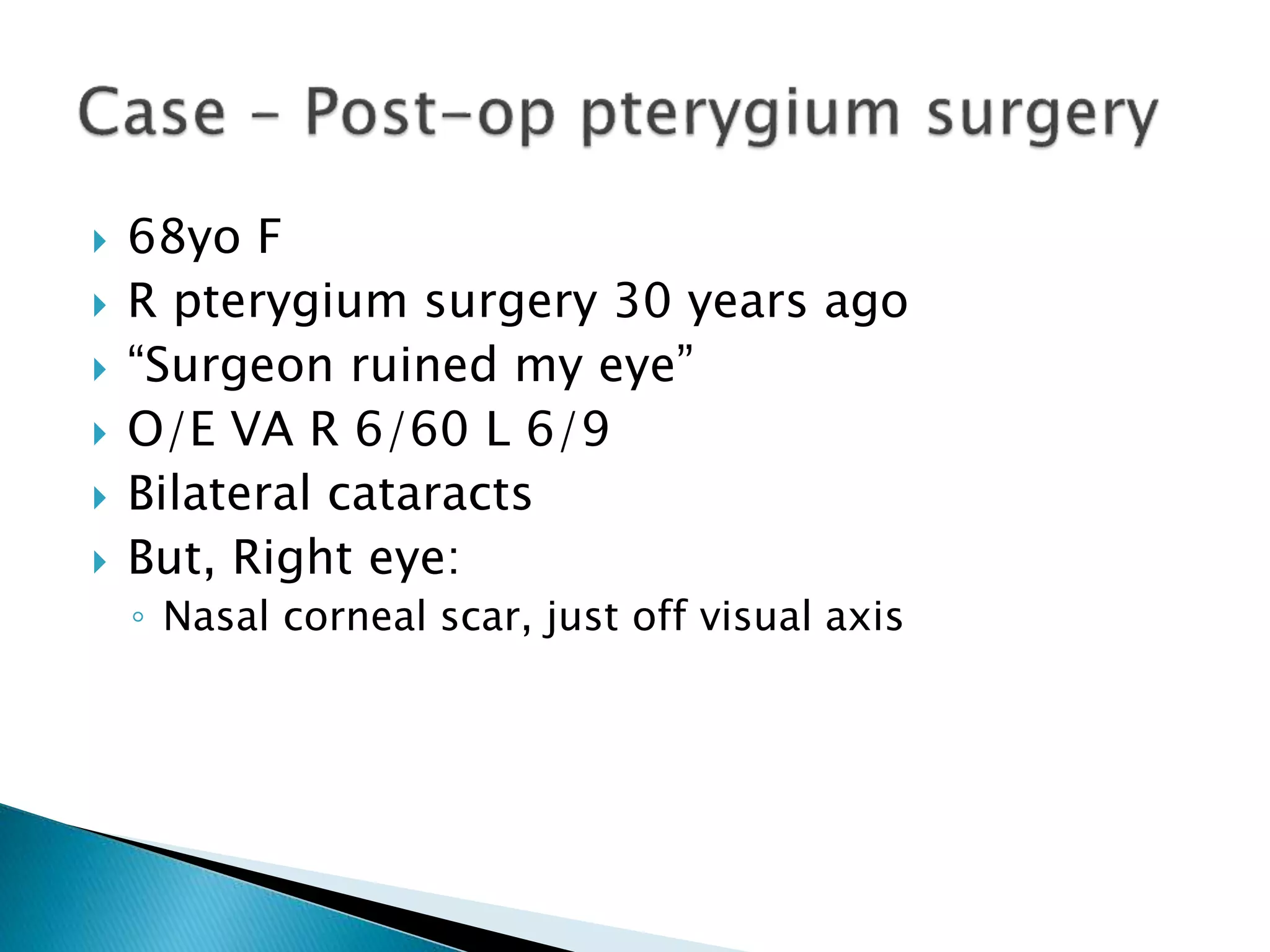 Pterygium Surgery | PPTX