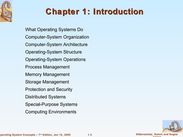 Operating System ch1 introduction | PPT