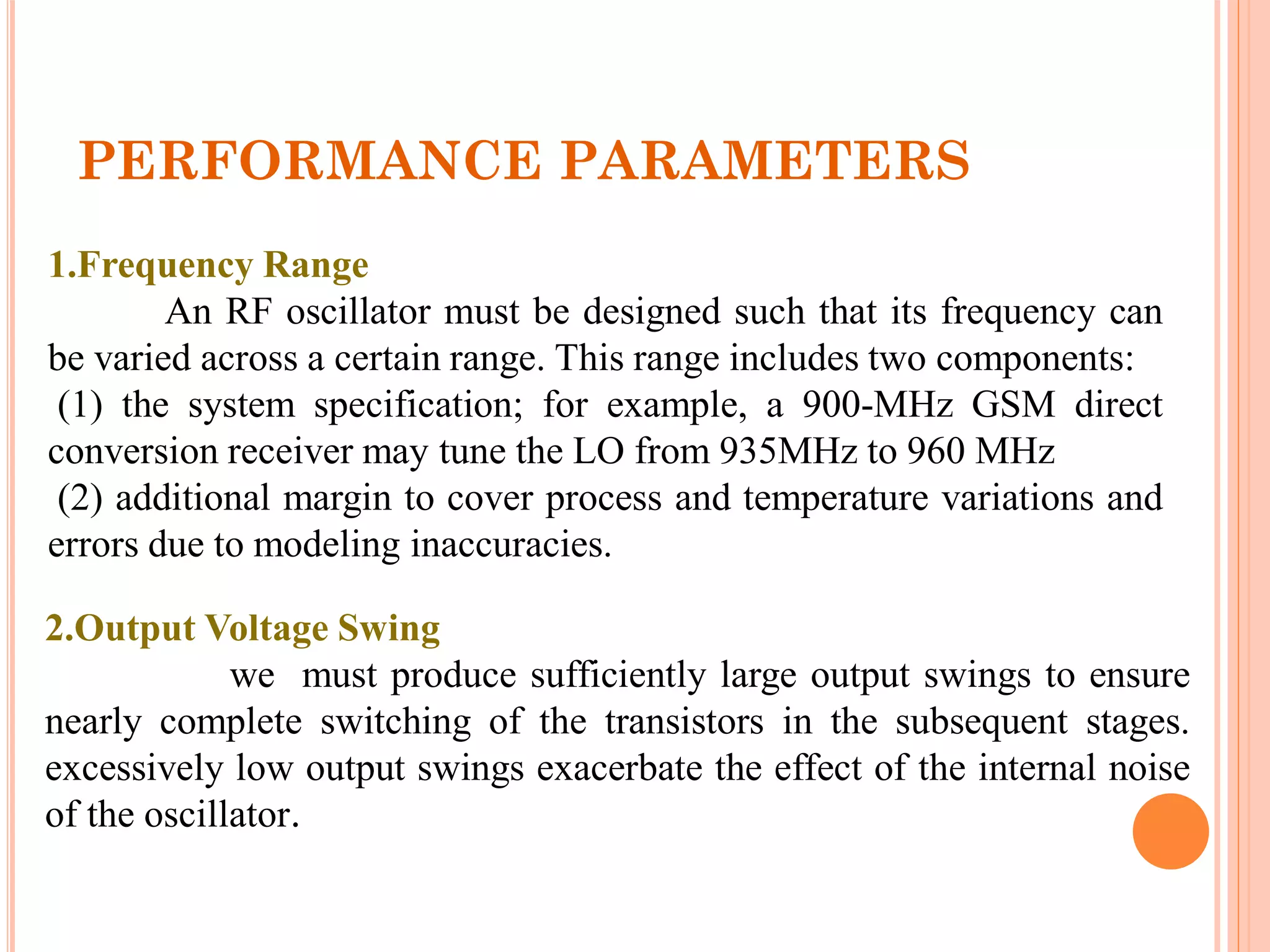 OSCILATORS introduction & ring oscillator | PDF