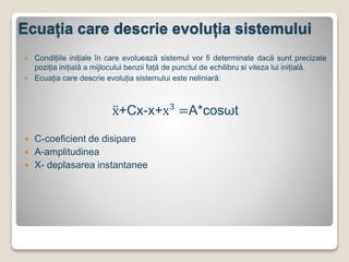 Oscilatorul duffing | PPTX