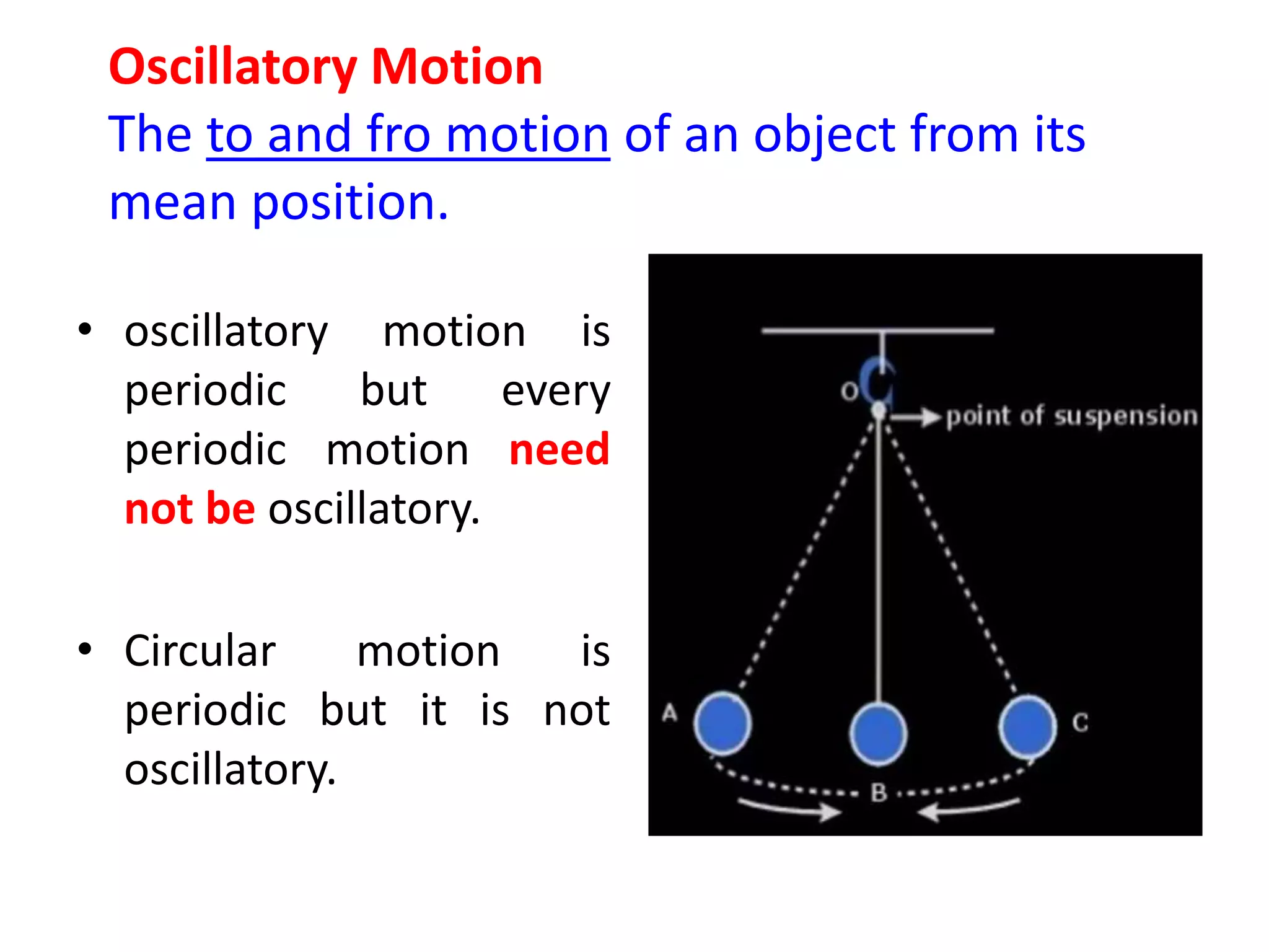 Oscillation | PPTX