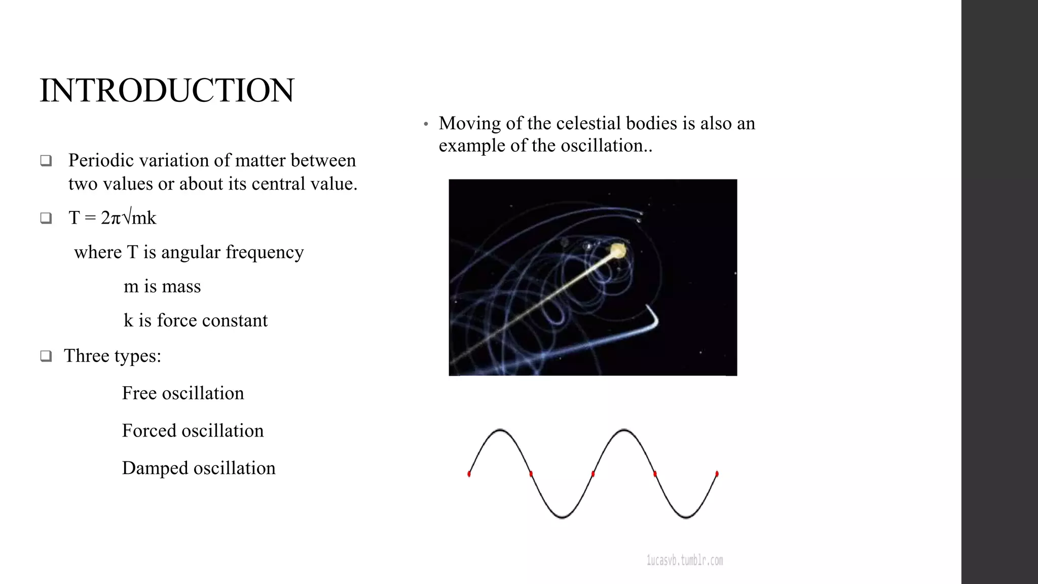 Oscillation | PPTX