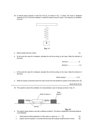 Oscillations 2008 prelim_questions | PDF