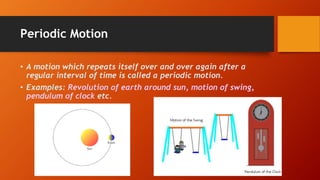 OSCILLATIONS and waves chapter 13 class | PPT