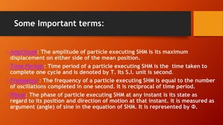 OSCILLATIONS and waves chapter 13 class | PPTX