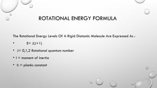 OSCILLATIONS AND ROTATIONS OF HYDROGEN MOLECULE.pptx