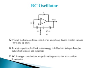 Basics of Oscillator theory | PPTX