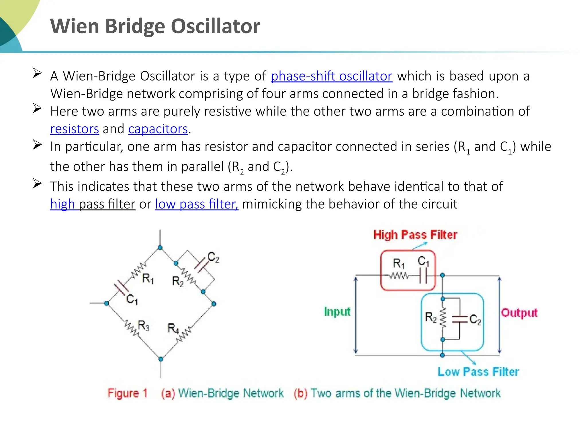 Oscillator and its type(Wein bridge and Crystal Oscillator).pptx