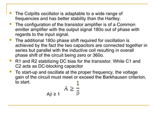 Basic Oscillator Functioning and types.ppt