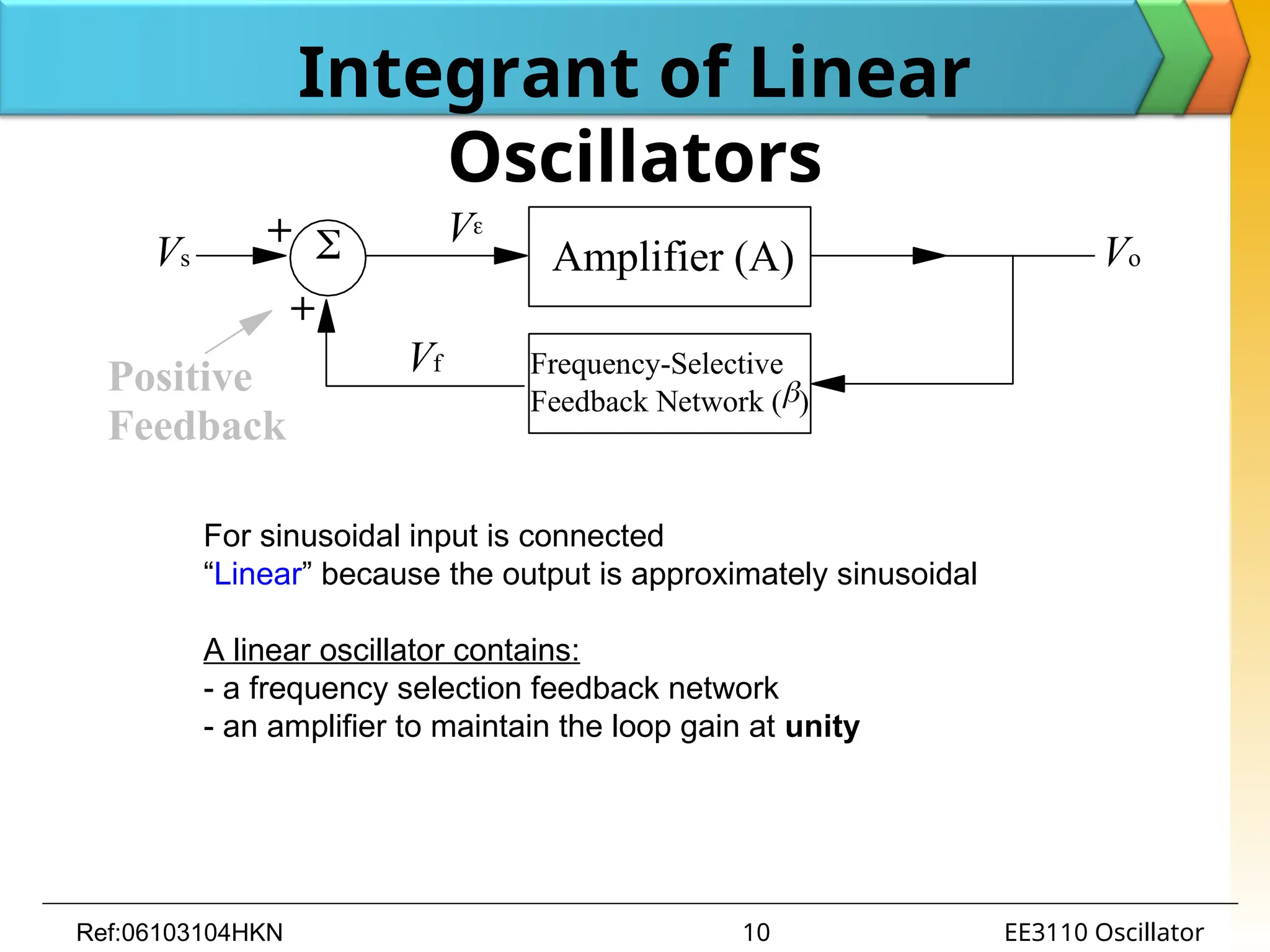 Oscillator. Describe the basic concept of an oscillator basic principles of operation of an ...
