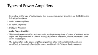 Introduction to oscillator and amplifiers.pptx