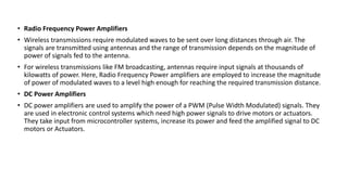 Introduction to oscillator and amplifiers.pptx