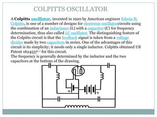 Oscillators | PPTX