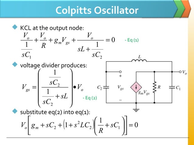 Oscillators | PPT | Musical Instruments | Hobbies & Interests