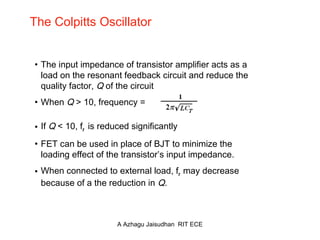 Oscillators | PPT