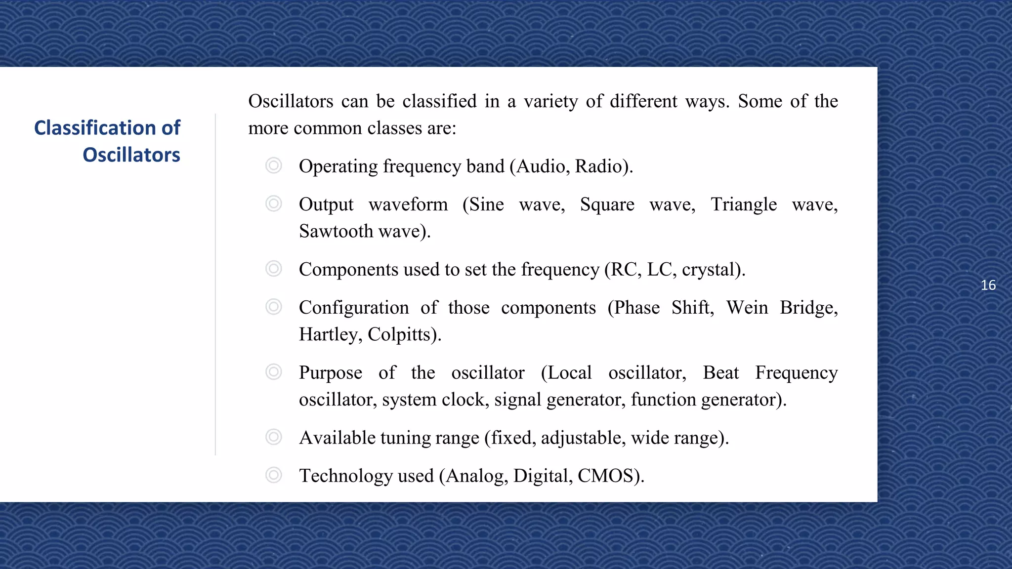 Introduction to Oscillators | PDF | Consumer Electronics | Technology ...