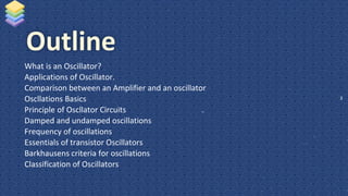 Introduction to Oscillators | PDF | Consumer Electronics | Technology & Computing