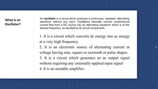 Introduction to Oscillators | PDF | Consumer Electronics | Technology & Computing