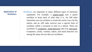 Introduction to Oscillators | PDF | Consumer Electronics | Technology & Computing