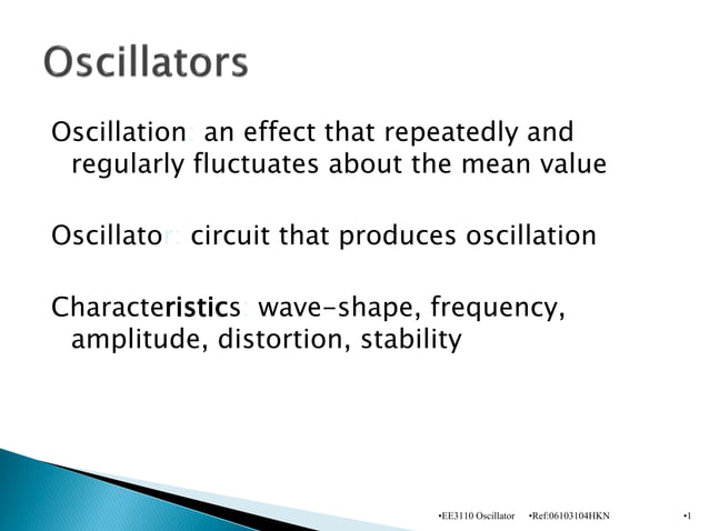 Oscillators.ppt