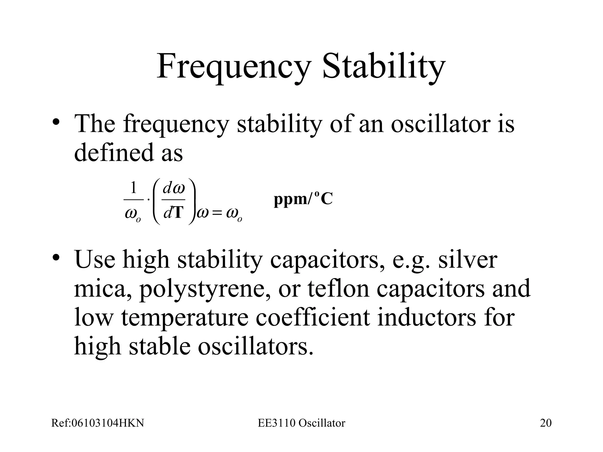 Oscillatorsppt | PPT