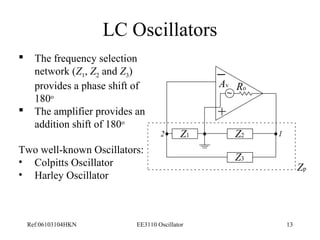 Oscillatorsppt | PPT