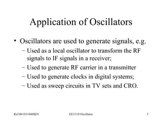 Oscillatorsppt | PPT