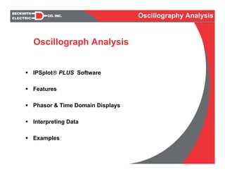 Oscillography analysis | PDF
