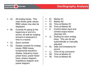 Oscillography analysis | PDF