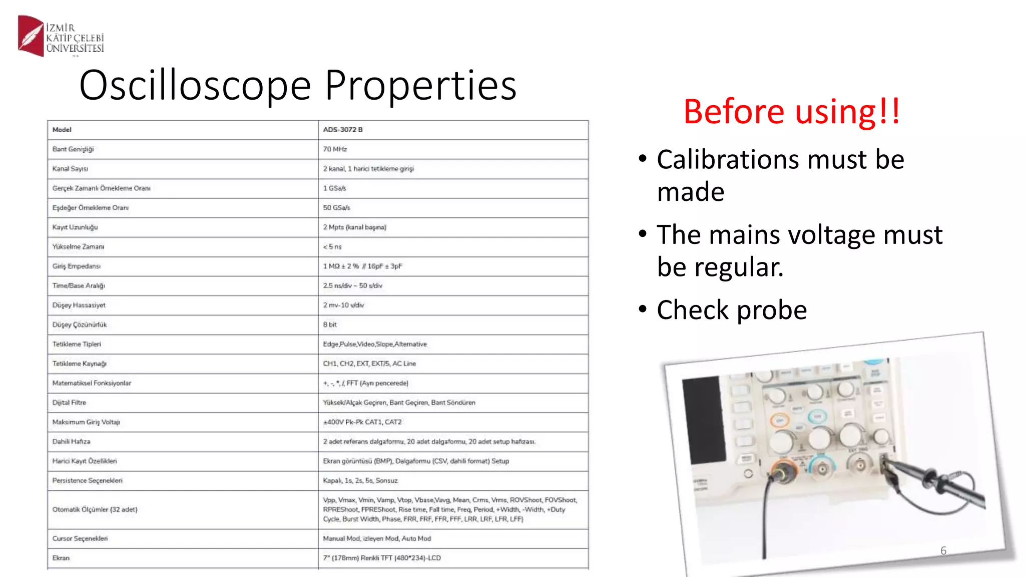 Oscilloscope and Function Jenerator | PPTX