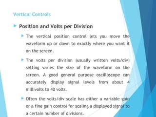 Oscilloscope tutorial | PPT