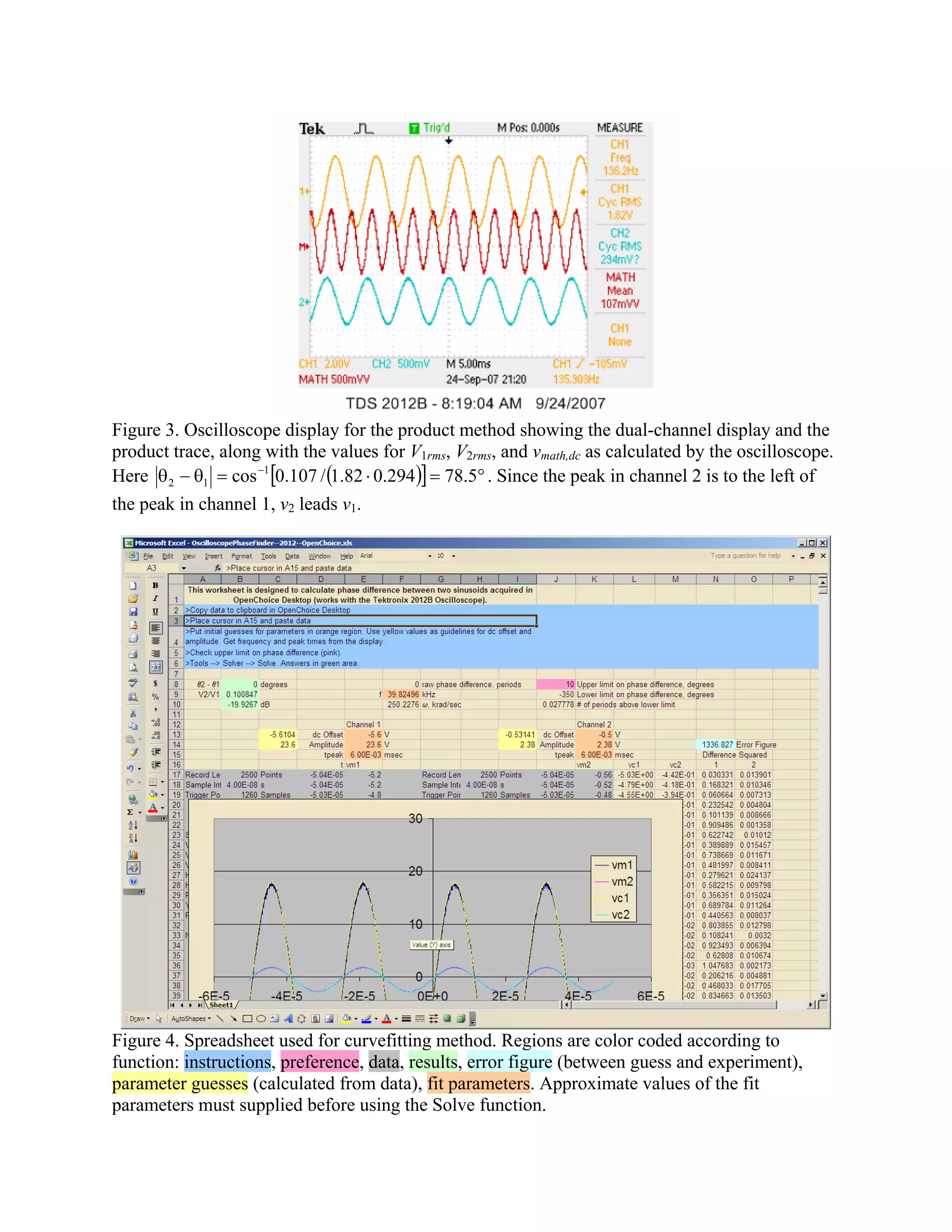 Oscilloscope tutorial -phasemeasurement | PDF