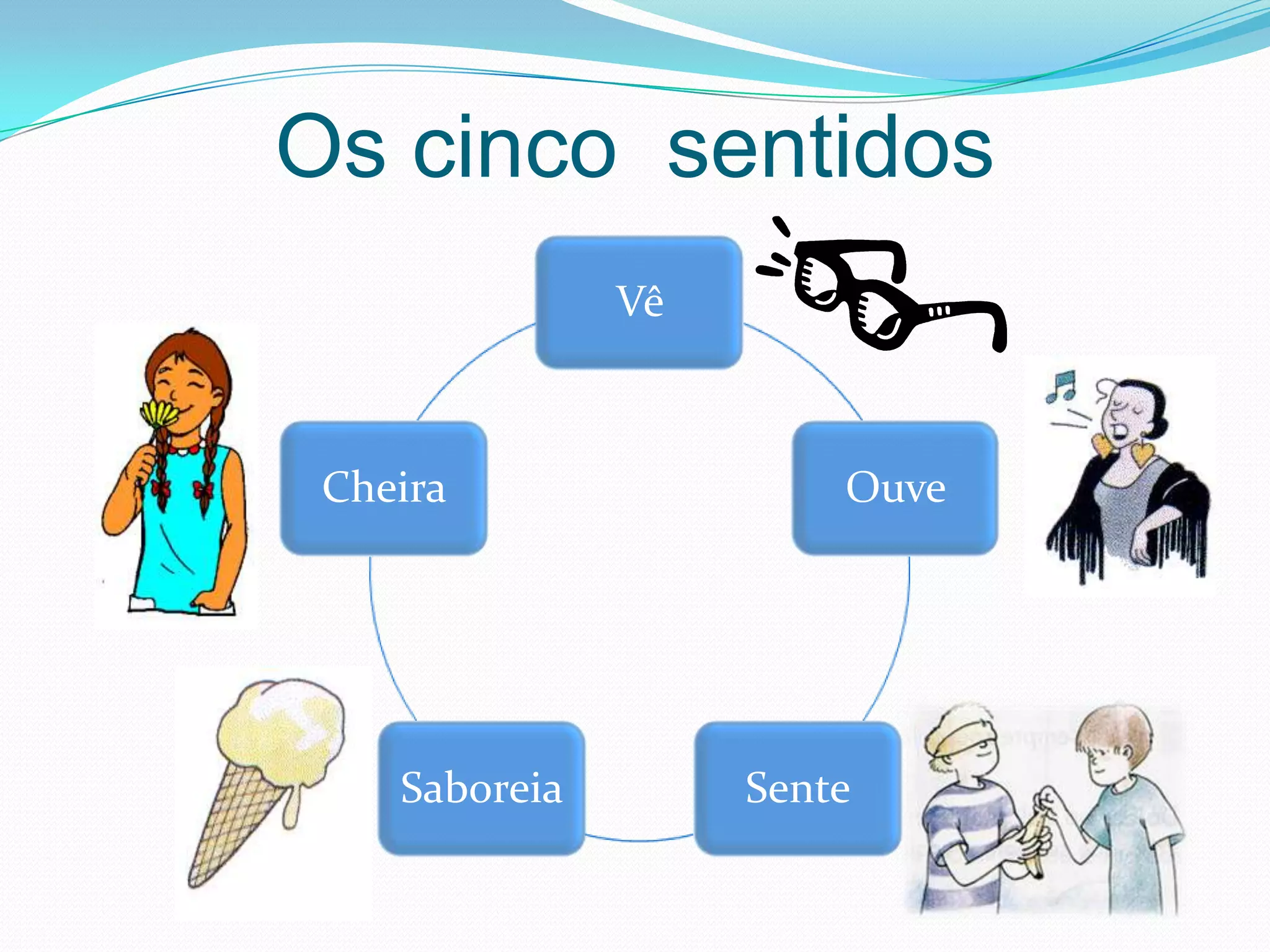 Os cinco sentidos | PPSX
