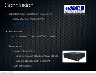 Open Safety-Critical Java | PPT