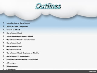 Open Source Cloud | PPT