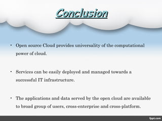 Open Source Cloud | PPT