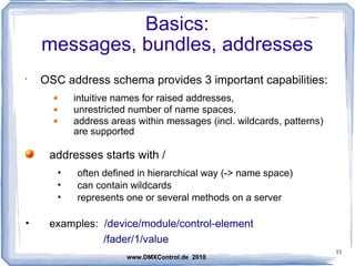 OSC and DMXControl | PPT
