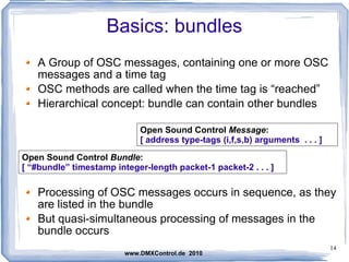OSC and DMXControl | PPT