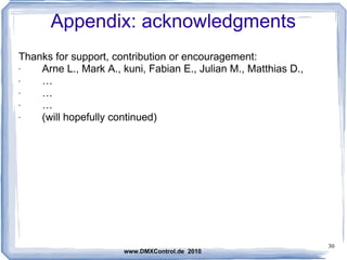 OSC and DMXControl | PPT
