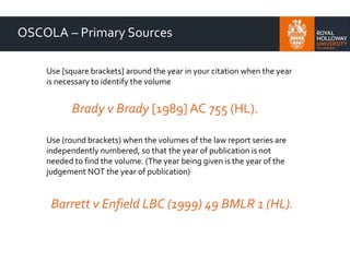 OSCOLA Referencing Guide | PPTX