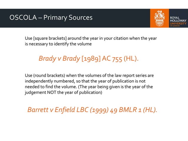 OSCOLA Referencing Guide | PPTX