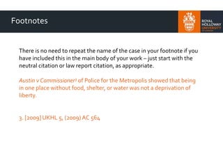 OSCOLA Referencing Guide | PPTX